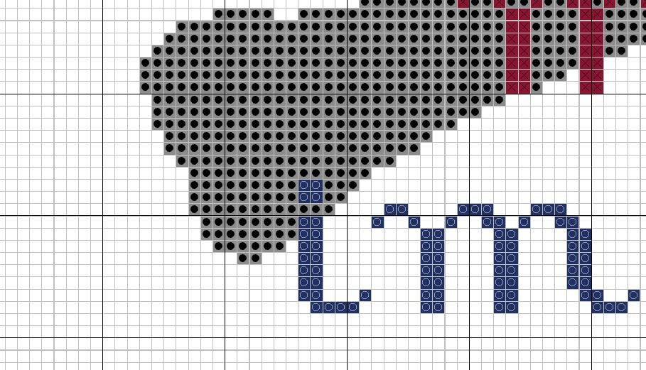 Skull and Crossbones Cross Stitch Pattern Digital Download - Etsy