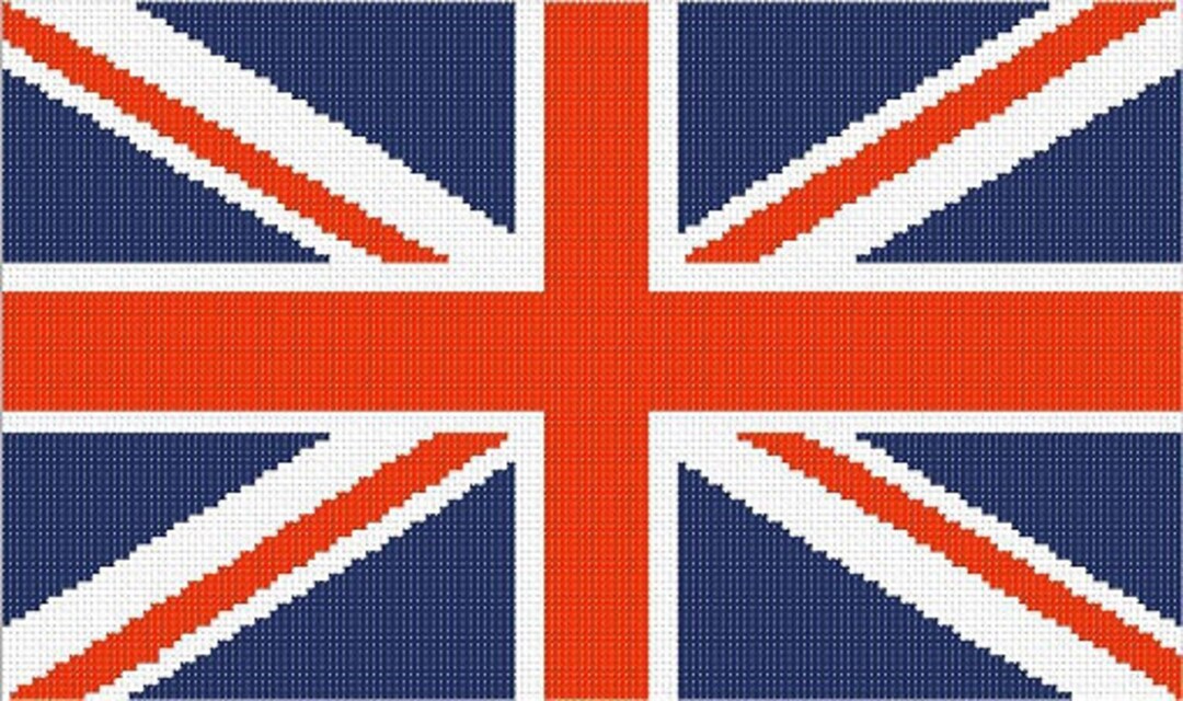 Union Jack Cross Stitch Pattern - Digital Download PDF - Etsy UK