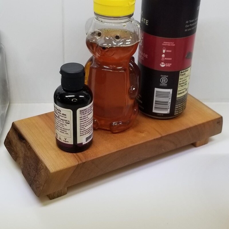 Live Edge Wood Riser - Etsy