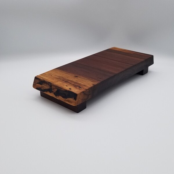 Live Edge Wood Riser - Etsy