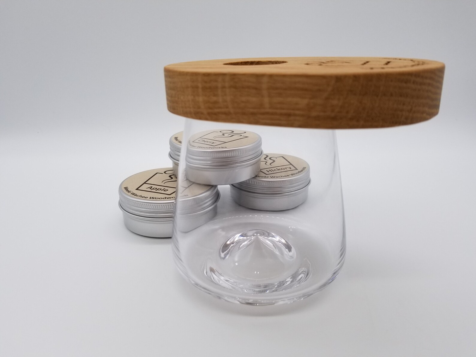 Custom White Oak Whiskey Smoker, You Can Customize It! Cocktail Smoker ...