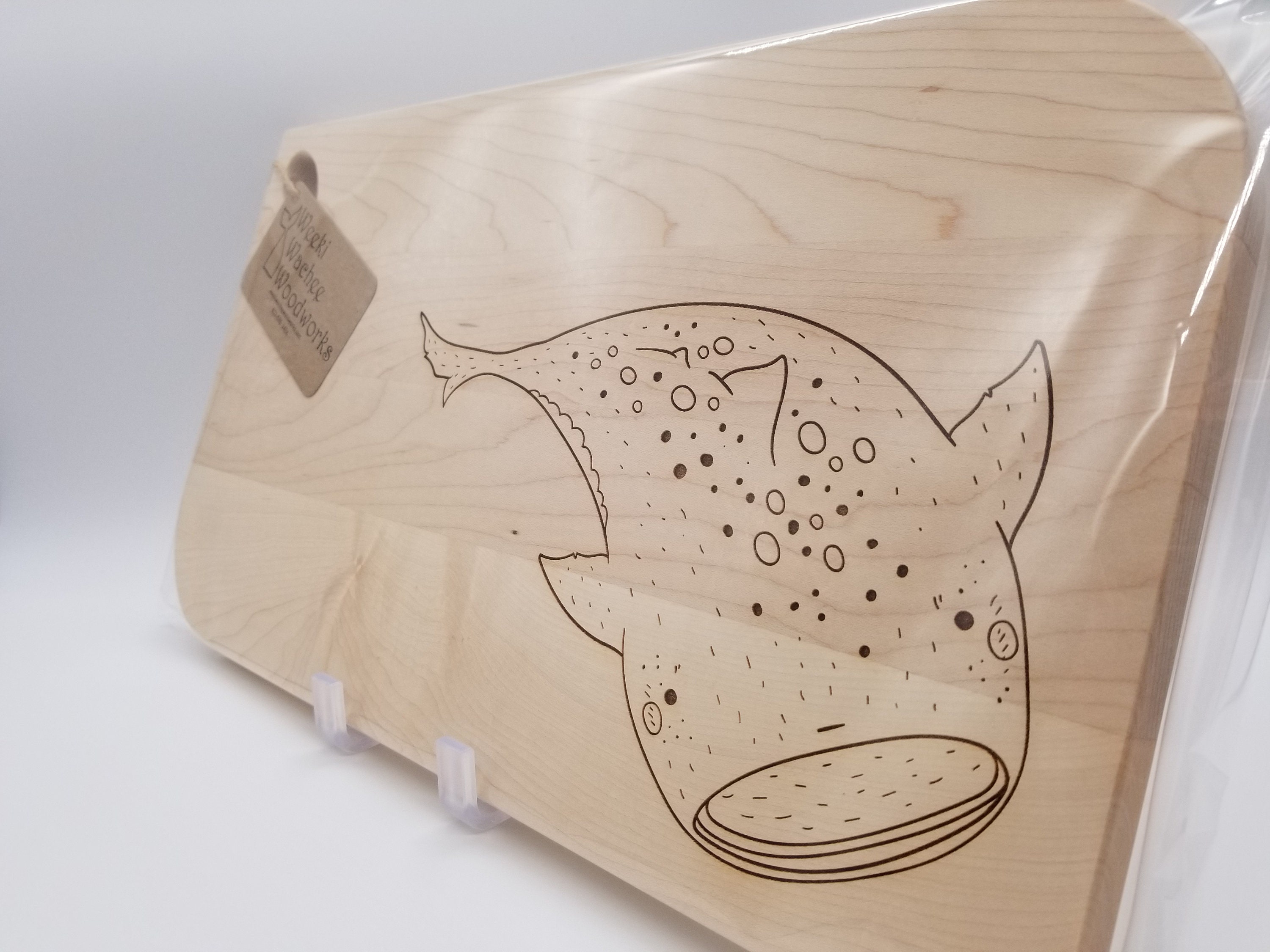 Whale Shark Charcuterie Serving Cutting Board Functional Art for ...