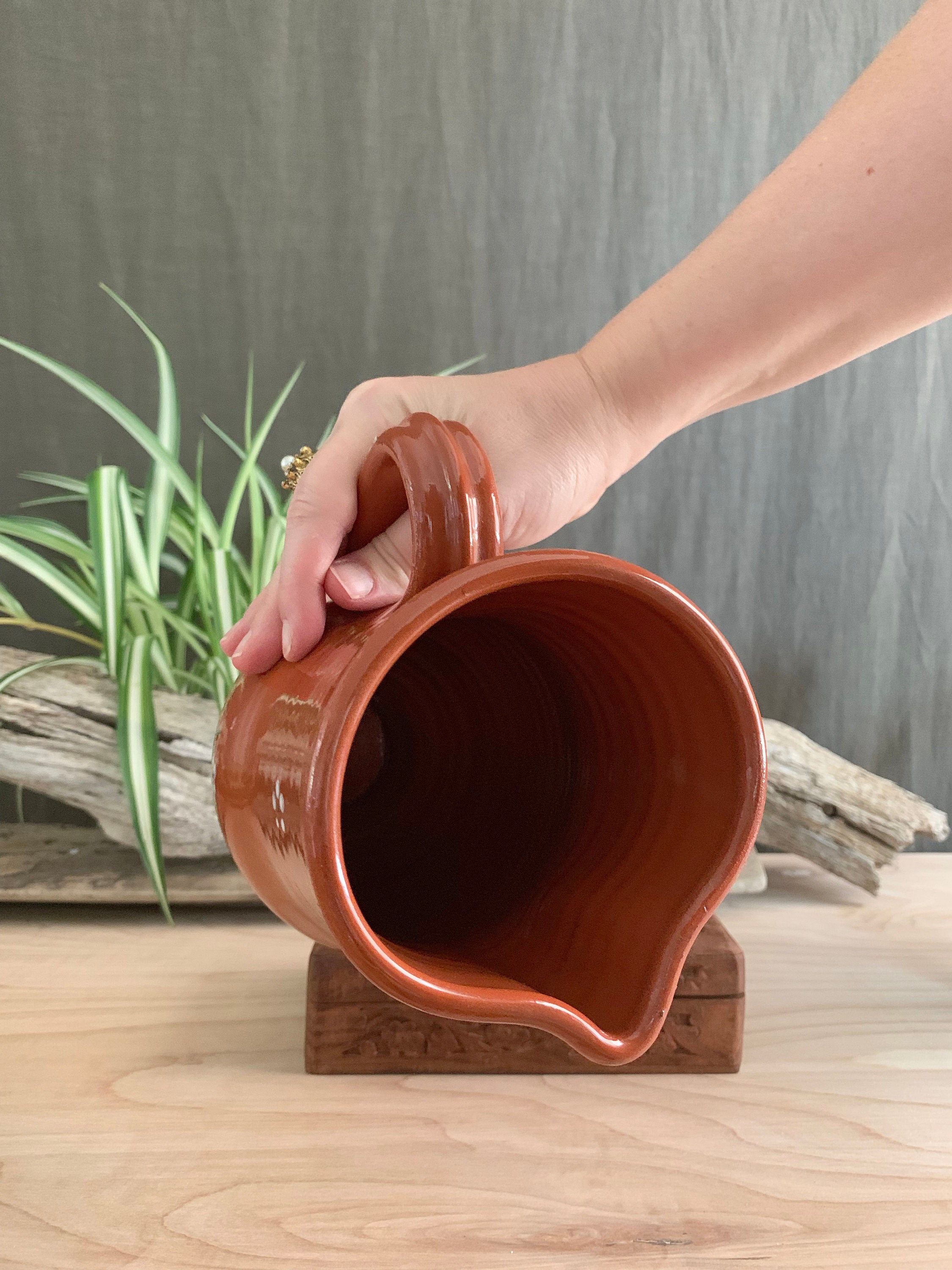 Vintage Sangria Pitcher Ceramica Grandela Sobreiro From - Etsy