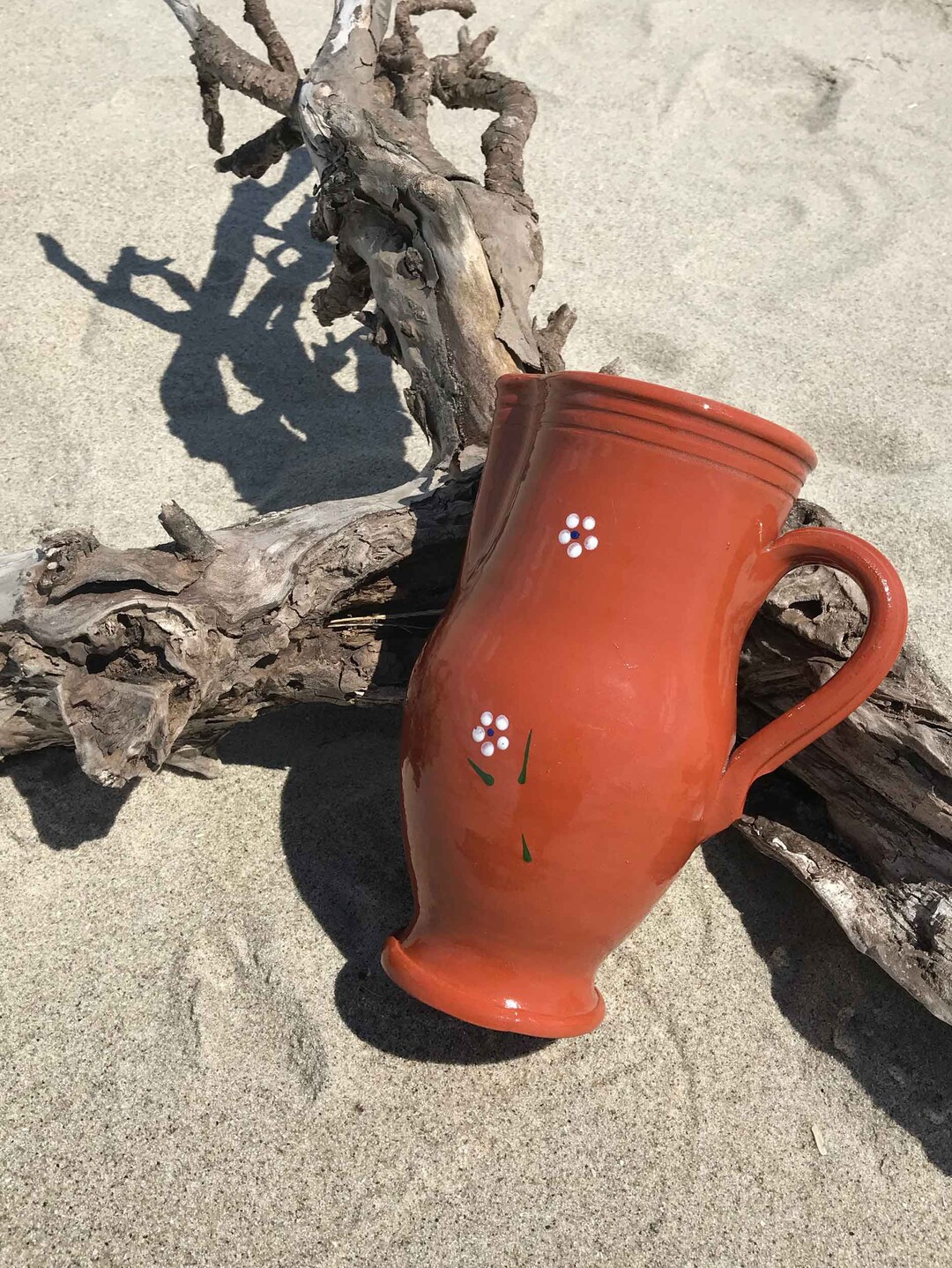 Vintage Sangria Pitcher Ceramica Grandela Sobreiro From - Etsy