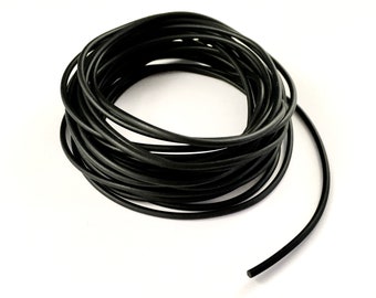 Black Rubber Cord - Etsy