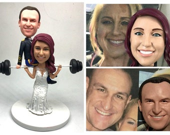 Barbell Cake Toppers - Etsy