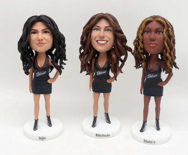 Custom Bobbleheads Dance Team Gifts, Cheerleaders Team Gifts ...