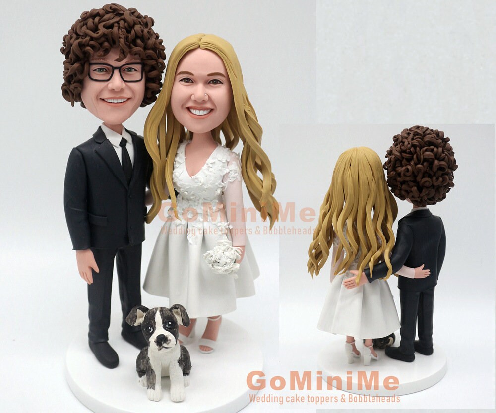 Custom Wedding Toppers Cake Toppers Wedding Bobblehead Custom Cake ...