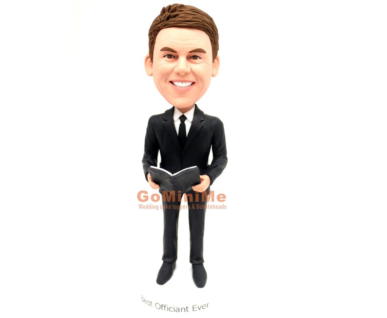 Best Officiant Ever Gifts Custom Bobbleheads Wedding Gifts - Etsy