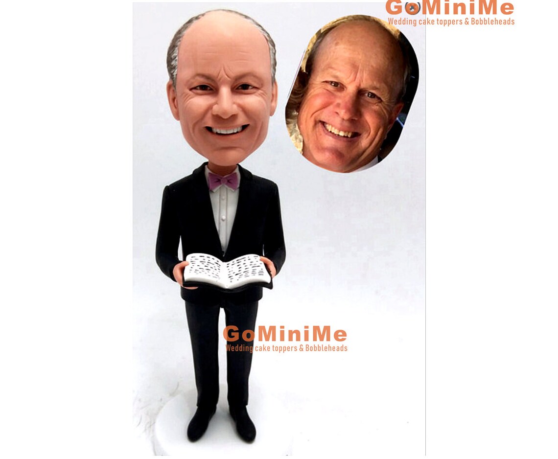 Best Officiant Ever Gifts Custom Bobbleheads Wedding Gifts - Etsy
