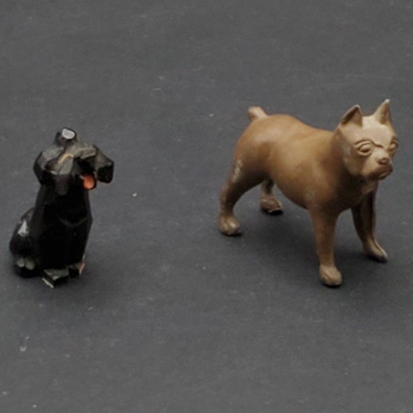 Plastic Dog Figurine - Etsy