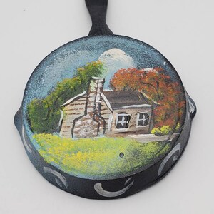 Hand Painted Mini Cast Iron Skillet - Etsy