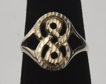 Figure Eight Ring - Etsy