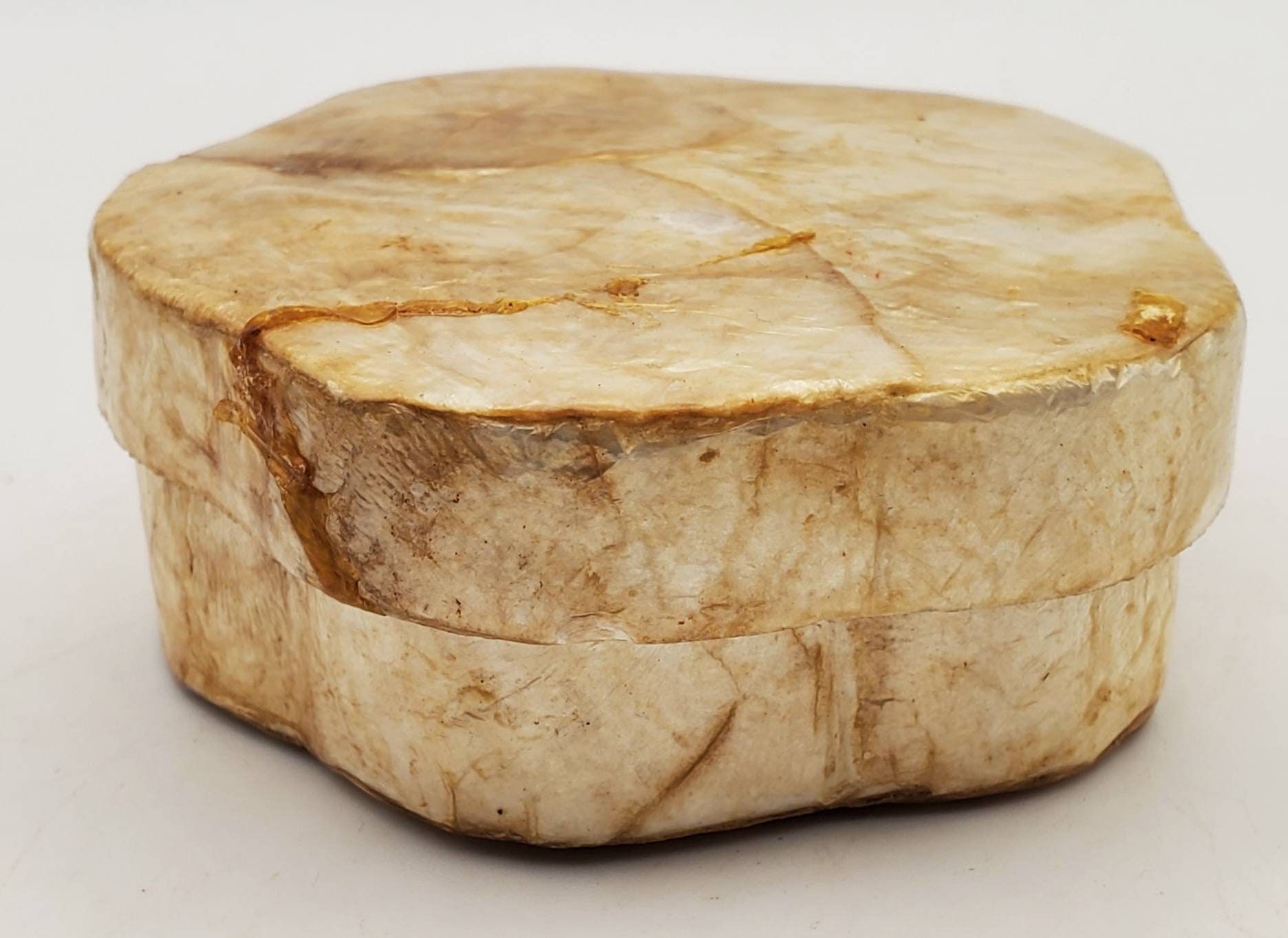 Vintage Capiz Shell Lidded Box - Etsy