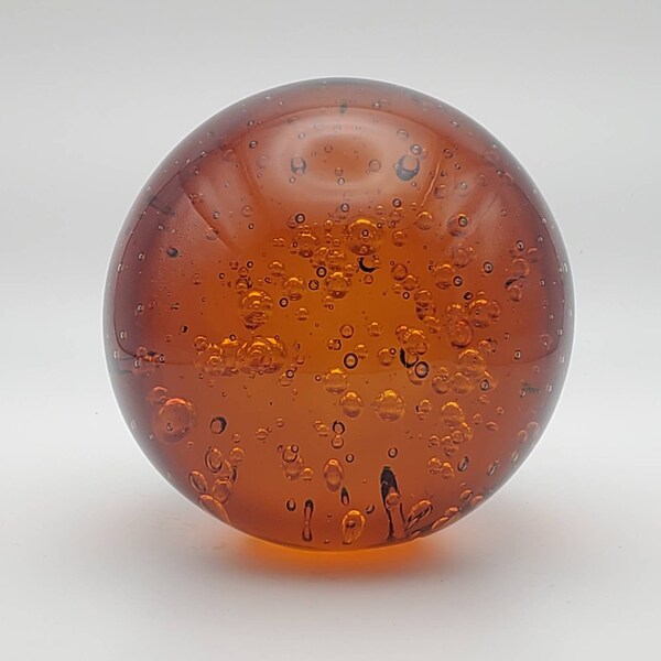 Amber Bubble Glass - Etsy