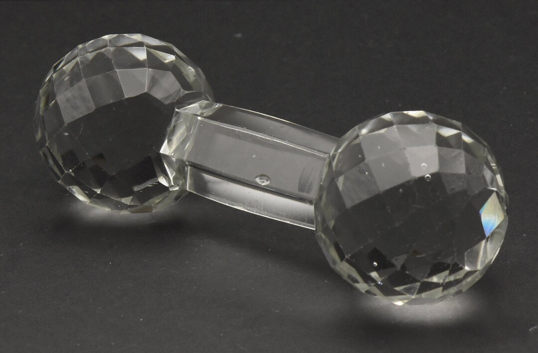 Vintage Crystal Glass Large Knife Rest - READ DESCRIPTION - Etsy