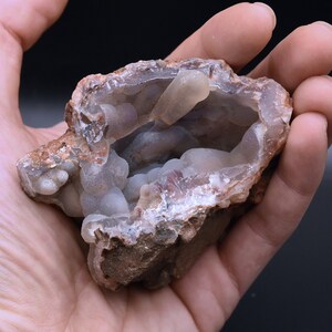 Botryoidal Chalcedony Geode - Mexico - Etsy
