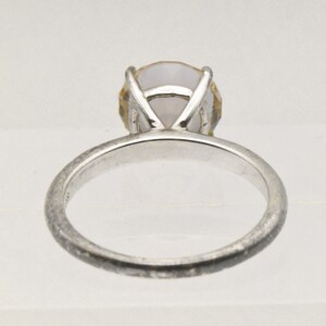 Vintage Sterling Silver Color Change Glass Ring - Size 9 - Etsy
