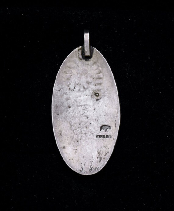 Lawrence Saufkie - Vintage Handmade Sterling Silver Pendant Lawrence Saufkie - Vintage Handmade Sterling Silver Pendant