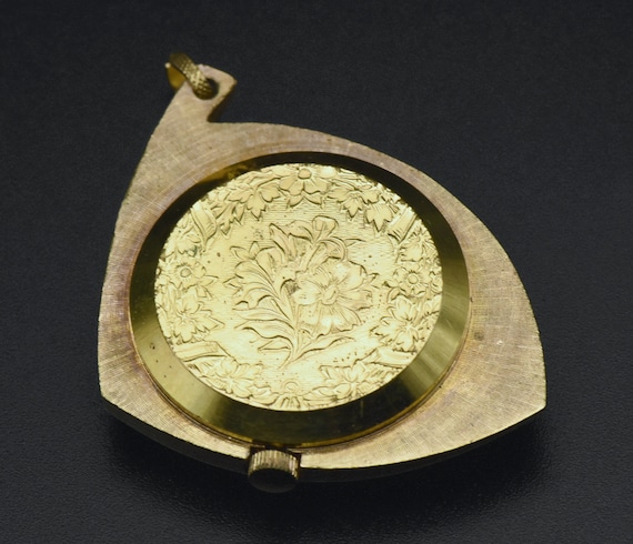 Landau - Vintage Swiss Made MCM Gold Tone Pendant Wat… - Gem