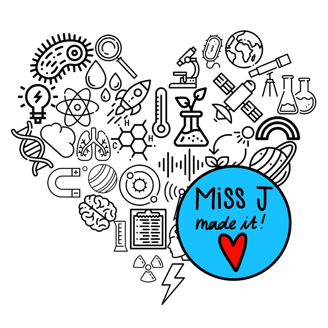 I Love Science, Science Heart PNG, JPEG, SVG Instant Download - Etsy