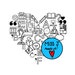 Reading Heart - I Love Reading and Writing PNG, JPEG, SVG - Etsy