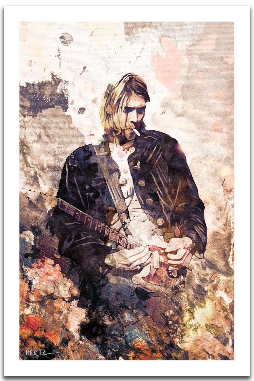 Kurt Cobain Paintings