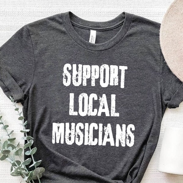 Support Live Music Shirt - Etsy