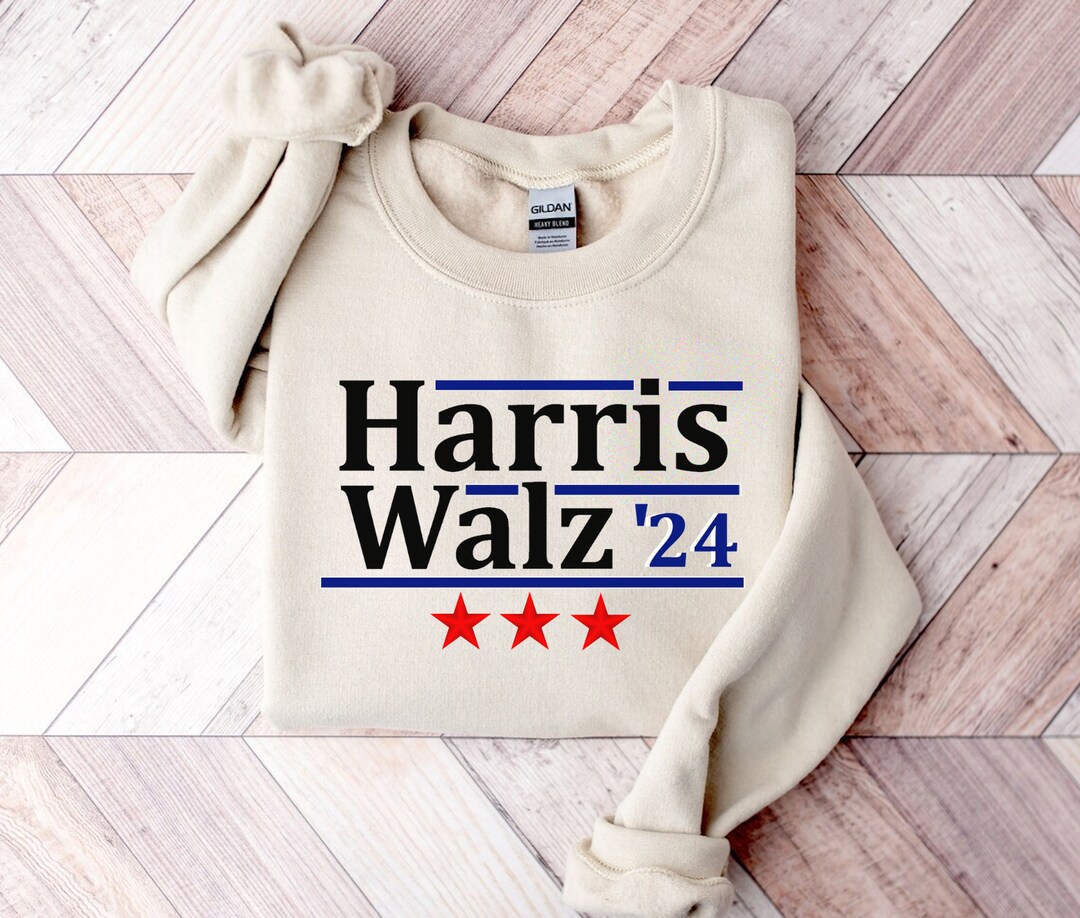 Harris Walz Sweatshirt, 2024 Election Shirt, Kamala Harris Sweatshirts ...