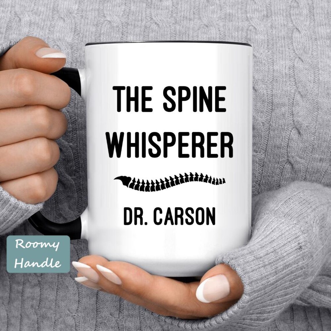 The Spine Whisperer Mug, Custom Spine Dr. Gifts, Osteopathic Medicine ...