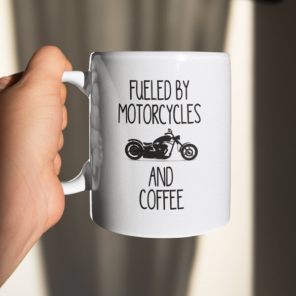 Funny Motorcycle Mug - Etsy