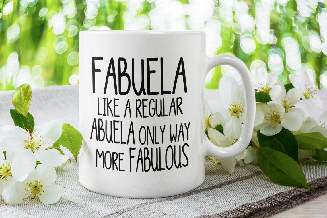 Fabuela Like A Regular Abuela Only Way More Fabulous Abuela - Etsy
