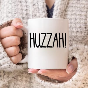 Renaissance Faire Themed Gift Huzzah! Huzzah Gifts Idea Huzzah Coffee ...
