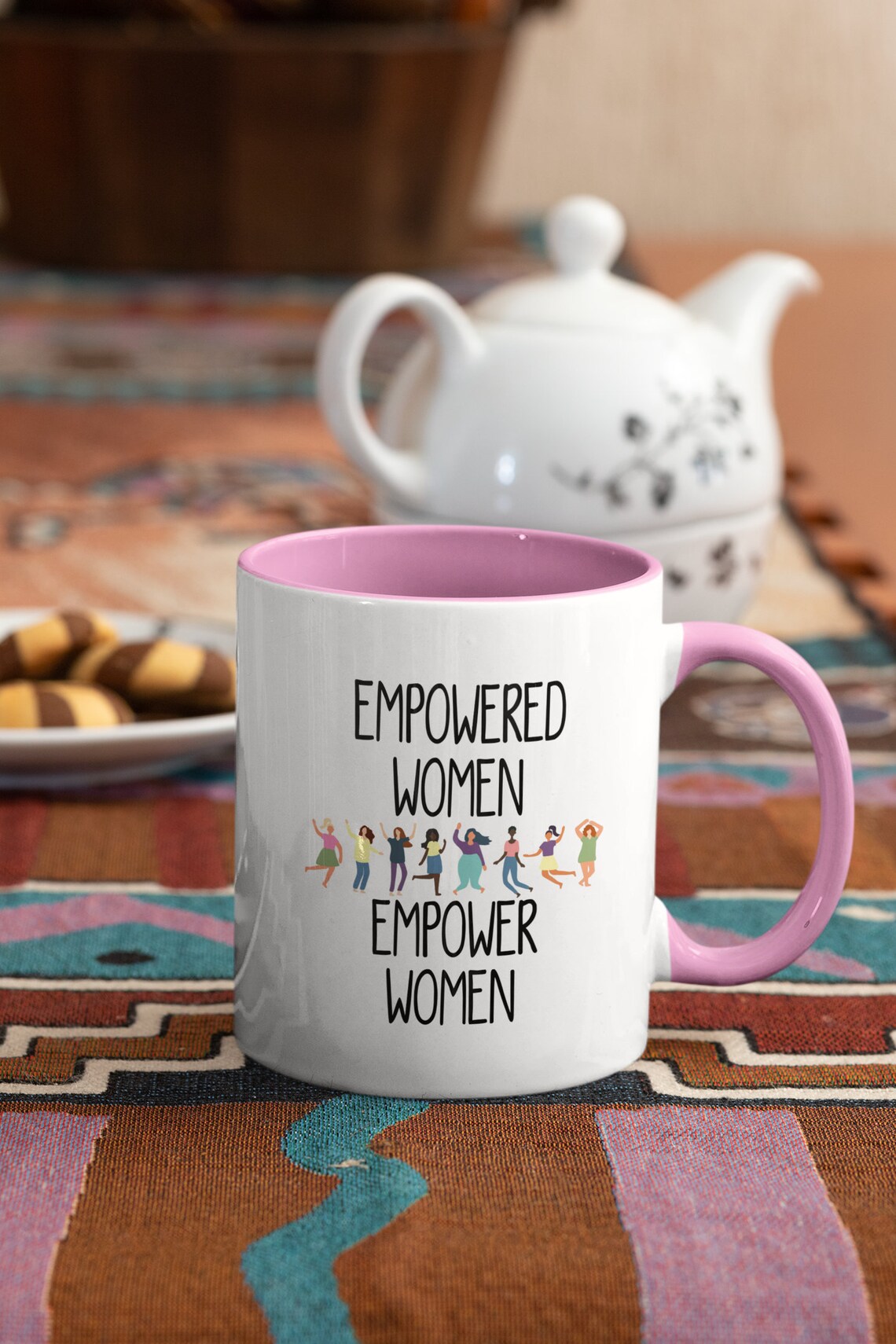 Empowered Women Empower Women Mug Feminist Mugs Mugs For | Etsy