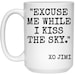 Rock and Roll Mug Excuse Me Jimi Coffee Cup Rock Music - Etsy
