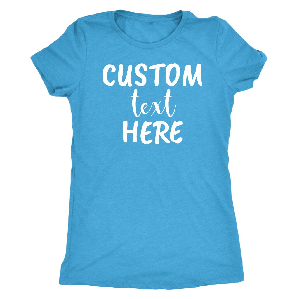 Custom Shirt Custom Shirts Custom Printed T-shirts Custom | Etsy