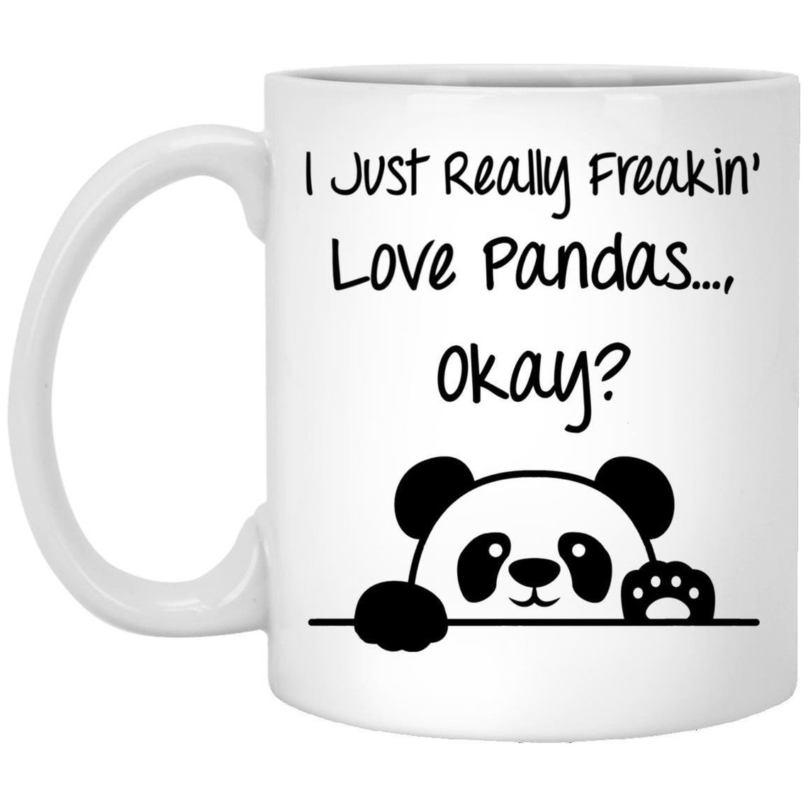 Panda Gifts I Love Pandas Mug Panda Mug Panda Themed Gift | Etsy
