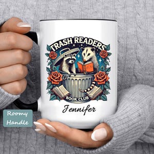Trash Readers Book Club Sticker - Etsy
