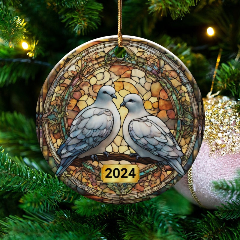 Turtle Dove Ornament - Etsy