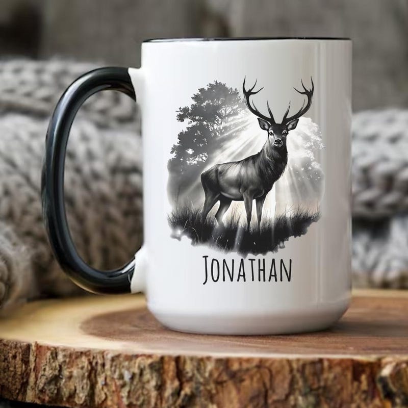 Deer Mugs - Etsy
