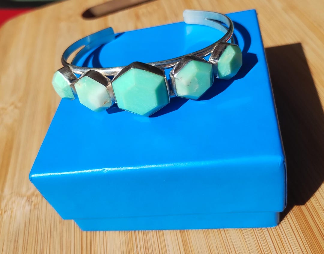 Jay King DTR Mine Finds Russian Opal Cuff Bracelet NIB Stunning 925 ...