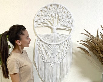 Macrame Tree of Life Wall Hanging - Etsy