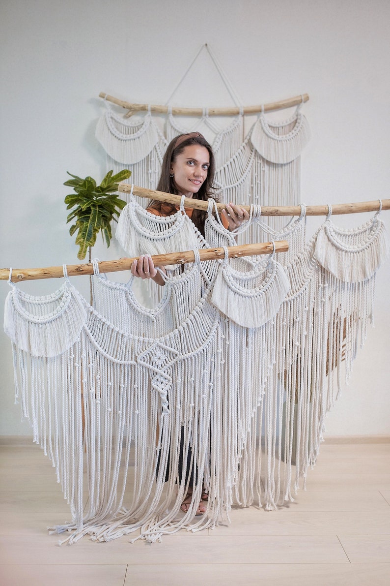 Large Macrame Wall Hanging Wall Art Big Macrame Boho Wall - Etsy