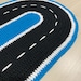 Crochet Road Rug Race Road Track Toddler Play Mat Play Mat Car - Etsy