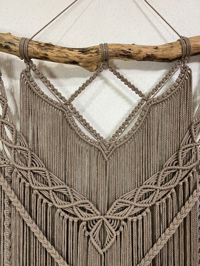 Extra Large Macrame Wall Hanging With Tassels Big Macrame - Etsy