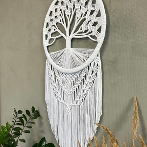 Large Tree of Life Macrame Wall Hanging, Macrame Wall Decor for Living ...