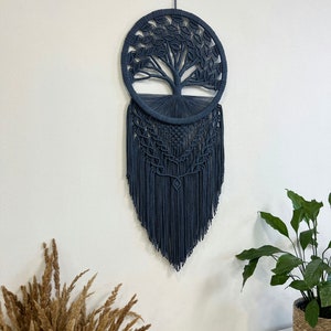 Large Tree of Life Macrame Wall Hanging, Macrame Wall Decor for Living ...