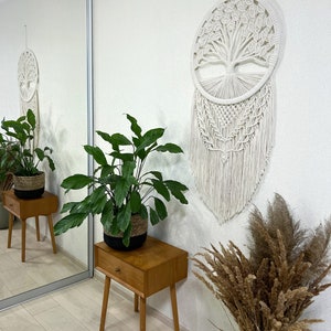 Large Tree of Life Macrame Wall Hanging, Macrame Wall Art for Living ...