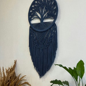 Large Tree of Life Macrame Wall Hanging, Macrame Wall Decor for Living ...