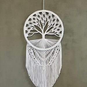 Large Tree of Life Macrame Wall Hanging, Macrame Wall Decor for Living ...